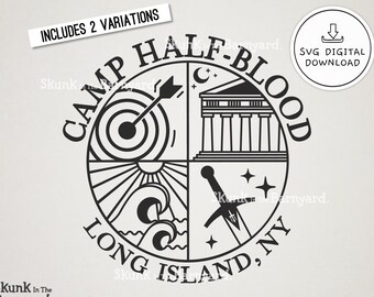 Camp Halfblood Svg, Camp Half Blood Digital Download, Percy Jackson ...