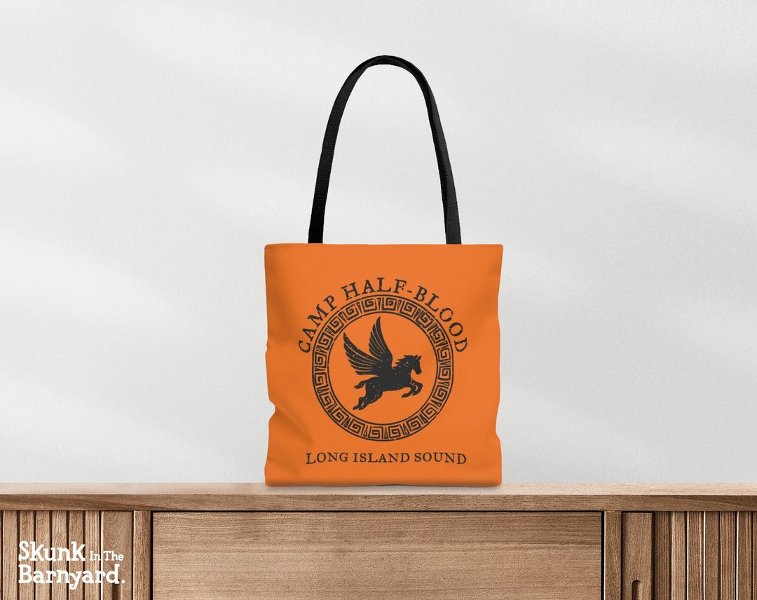 Camp Halfblood Tote Bag, Percy Jackson Merch, Camp Half Blood Gift ...