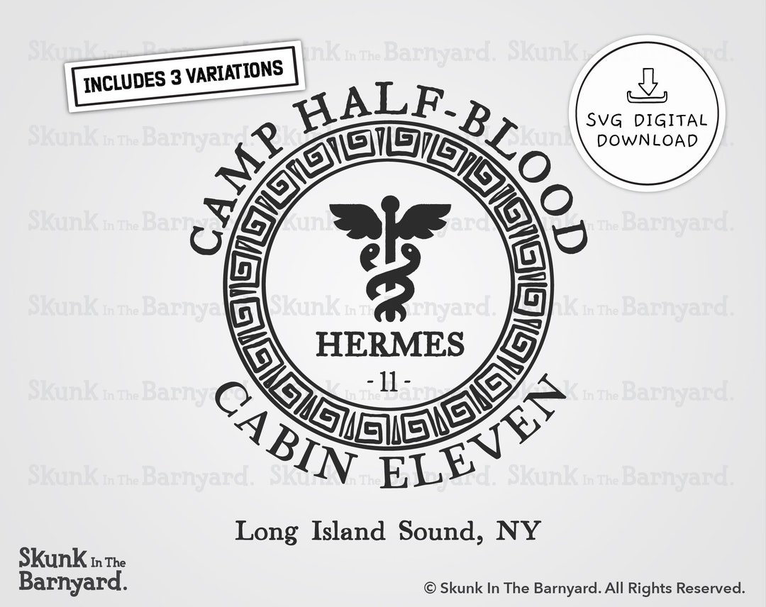 Camp Halfblood Hermes Cabin Svg File, Camp Half Blood Digital Download ...