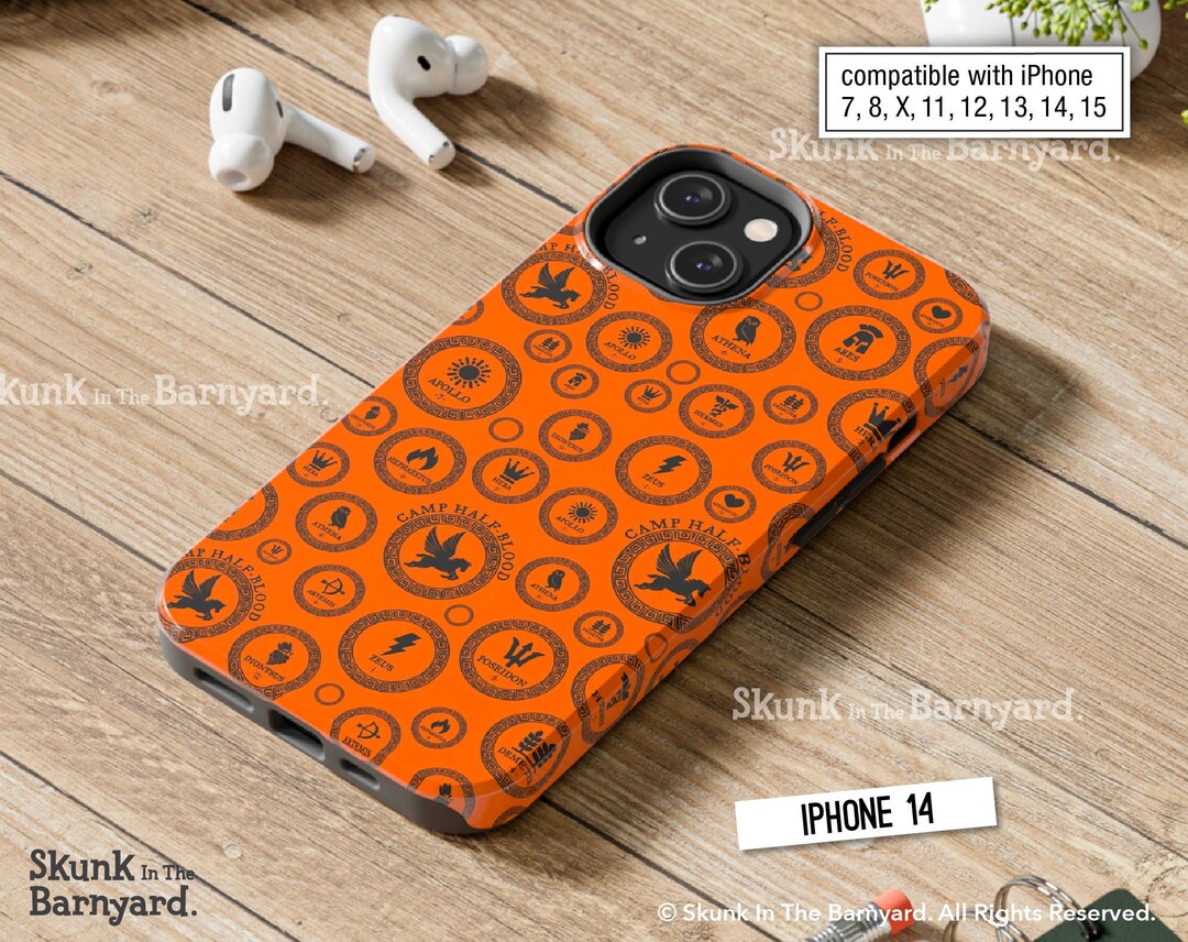 Camp Halfblood Phone Case, Percy Jackson Merch, Camp Half Blood Gift ...