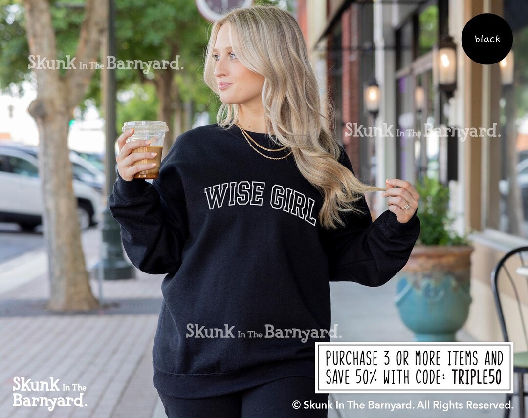 Wise Girl Annabeth Chase Sweatshirt, Percy Jackson Merch, Daughter of ...