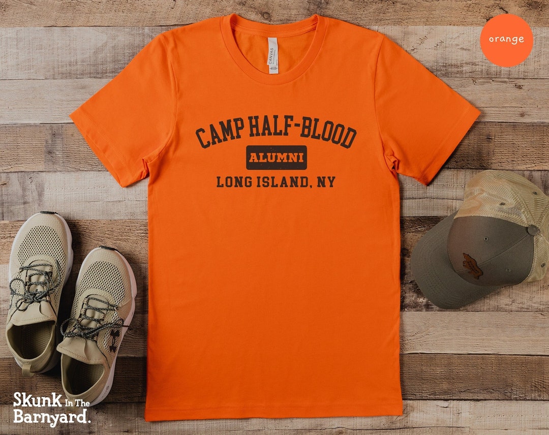 Camp Halfblood Alumni Shirt, Percy Jackson Merch, Camp Half Blood ...