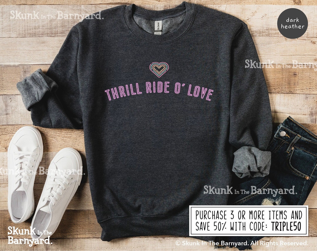 Thrill Ride O Love Sweatshirt, Percy Jackson Merch, Camp Halfblood ...