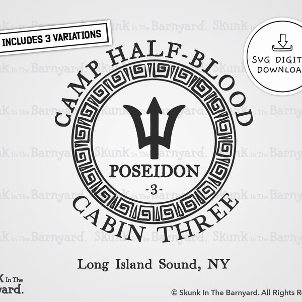 Percy Jackson Poseidon Svg - Etsy