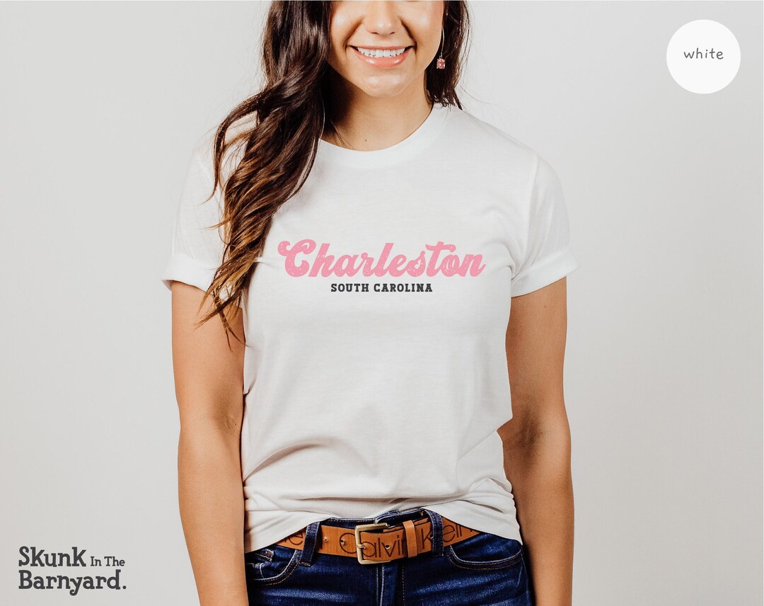 Charleston Shirt, Charleston South Carolina Tshirt, Rainbow Row ...