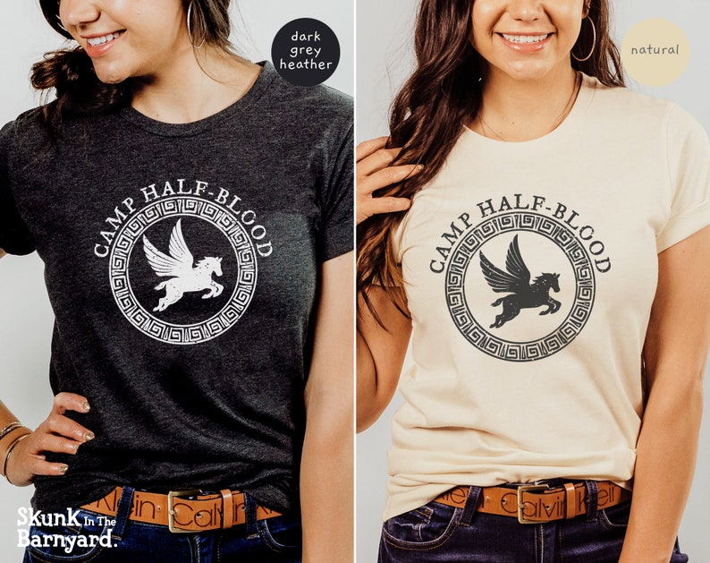 Camp Halfblood Shirt Percy Jackson Merch Camp Half Blood - Etsy