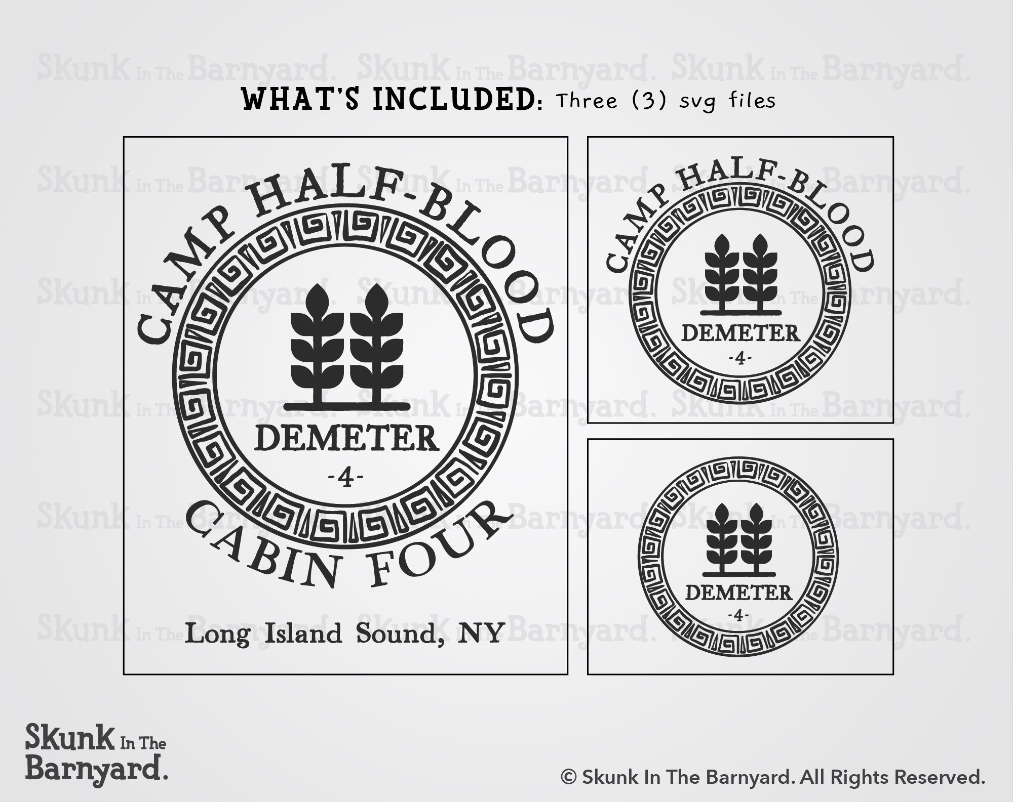 Camp Halfblood Demeter Cabin Svg File Camp Half Blood Digital - Etsy