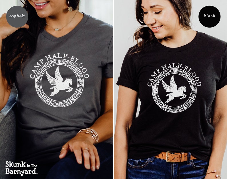 Camp Halfblood Shirt Percy Jackson Merch Camp Half Blood - Etsy