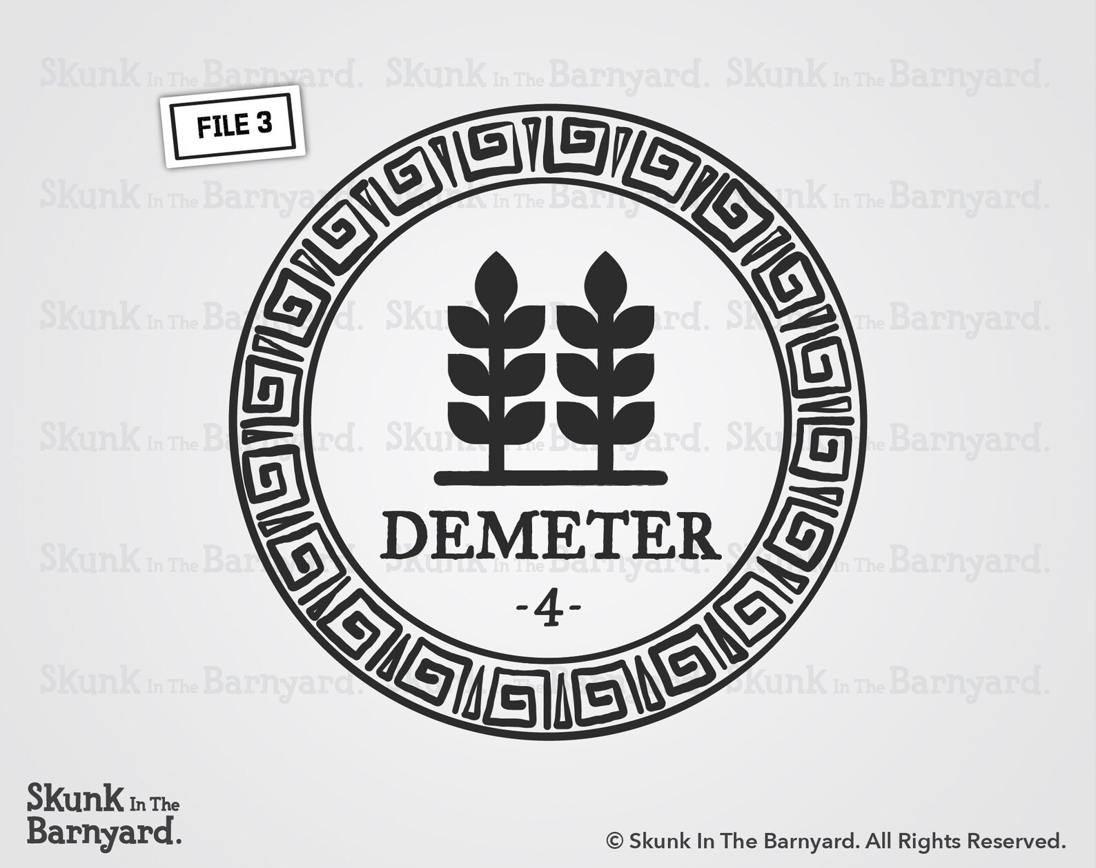 Camp Halfblood Demeter Cabin Svg File Camp Half Blood Digital - Etsy