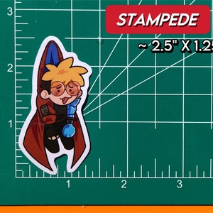 Hanging Vash Sticker ; Trigun Stampede / Trigun Maximum Inspired Vinyl ...