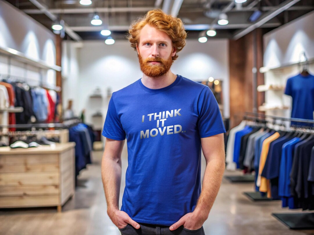 I Think It Moved - Seinfeld George Tee - Etsy