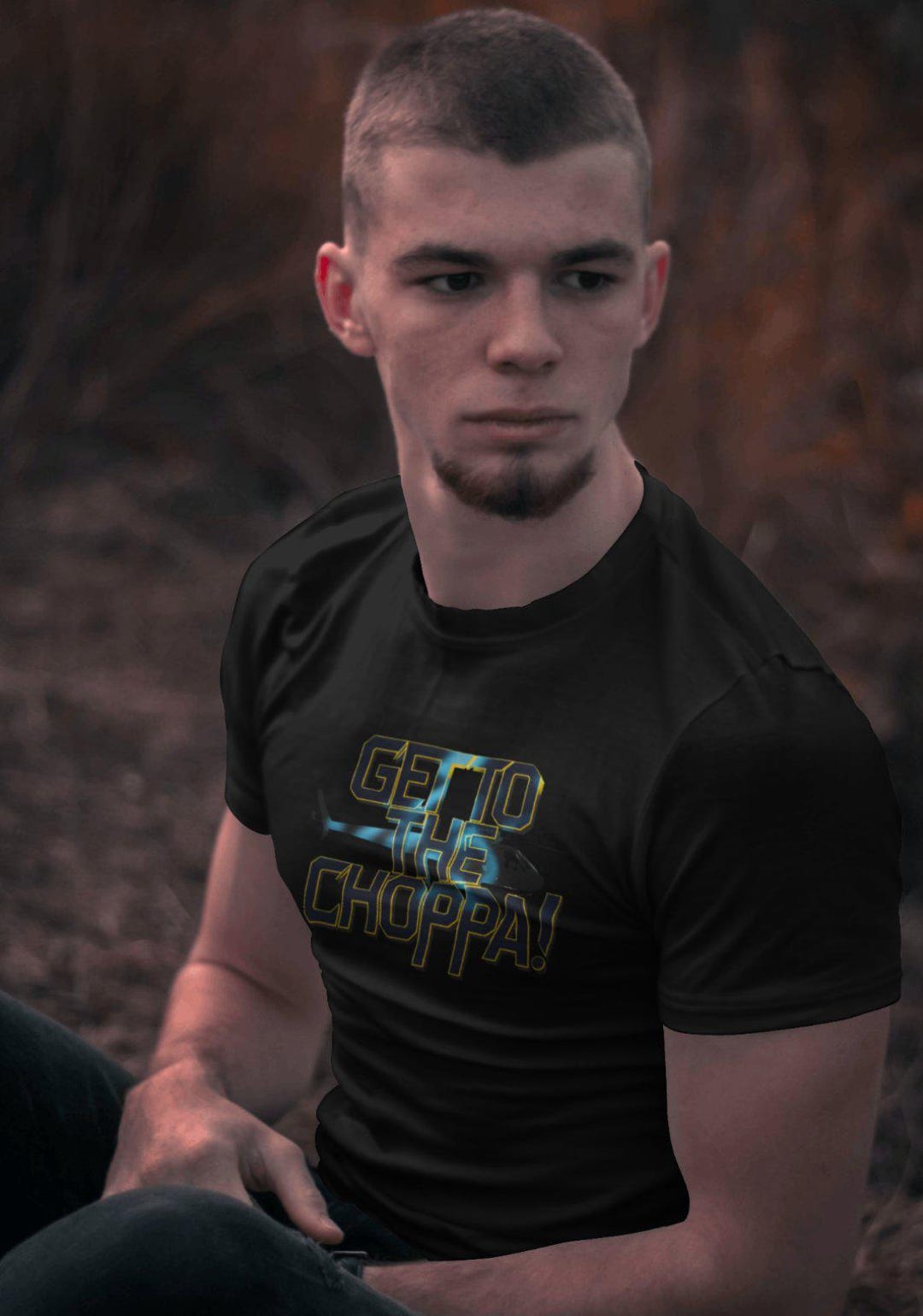 Get to the Choppa! Tee - Arnold Schwarzenegger Quote Tee - Etsy