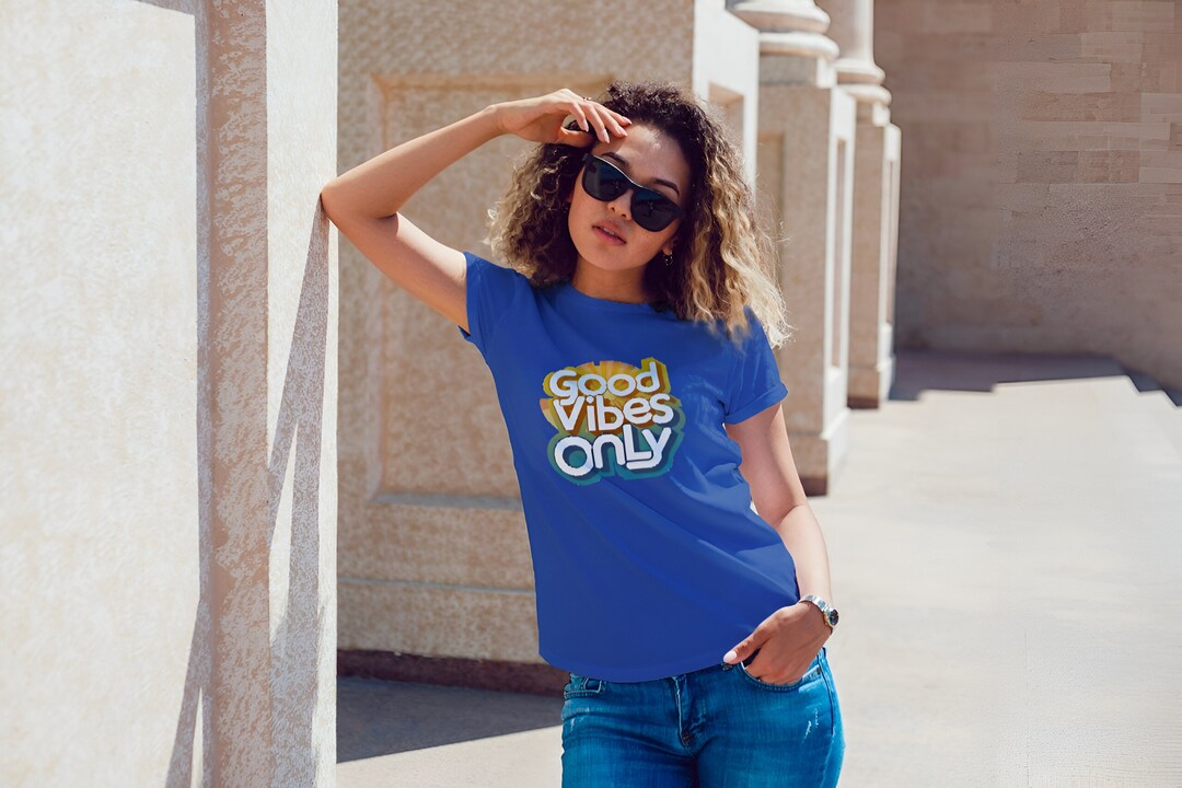 Good Vibes Only Tee | Positive Vibes Tee - Etsy