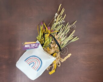 Transgender Colors Tote Bag, LGBTQ Gift for Her, With Zipper, With ...