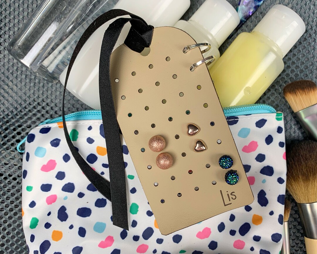 Portable Earring Organizer for Studs and Hoops - Etsy