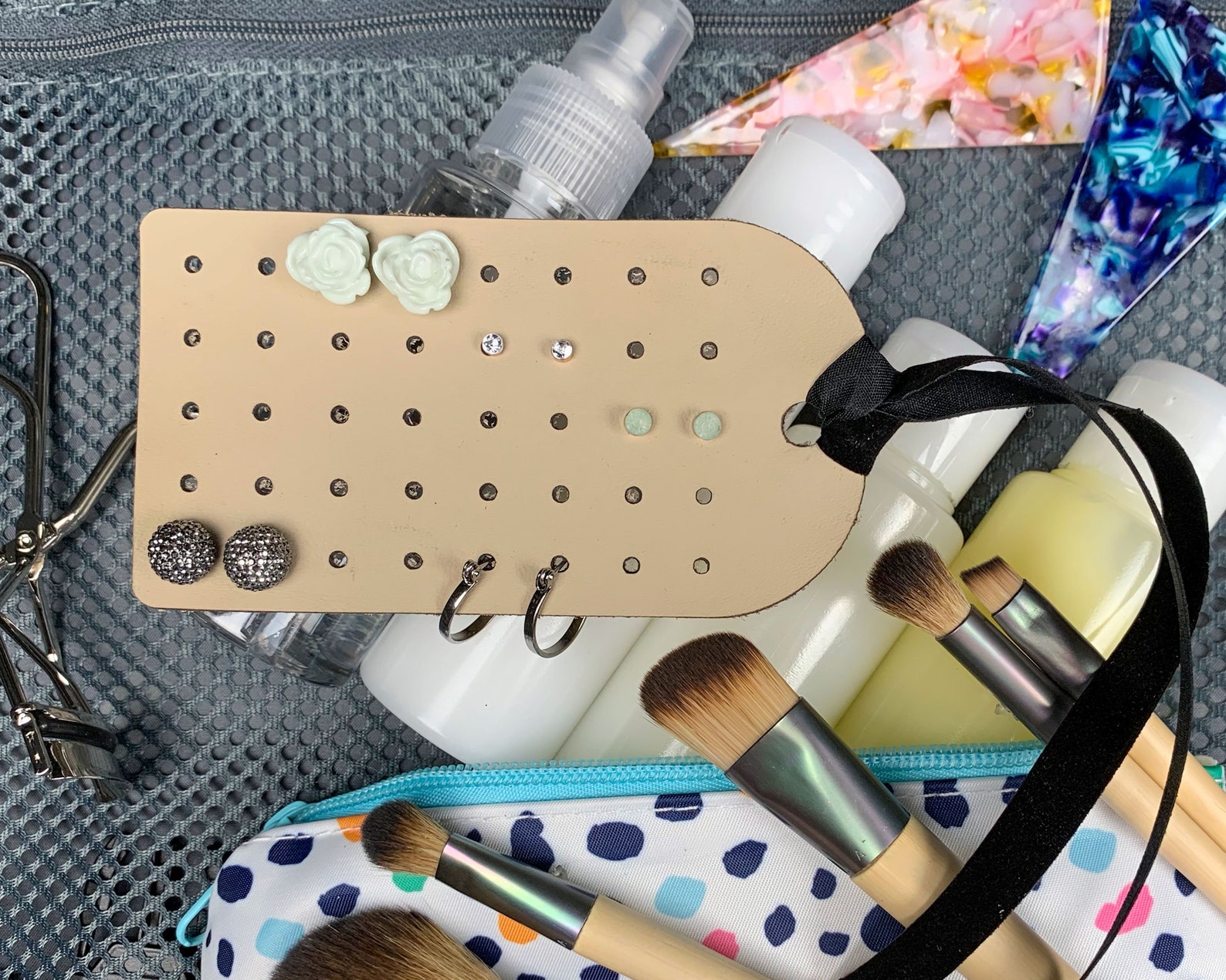 Portable Earring Organizer for Studs and Hoops - Etsy