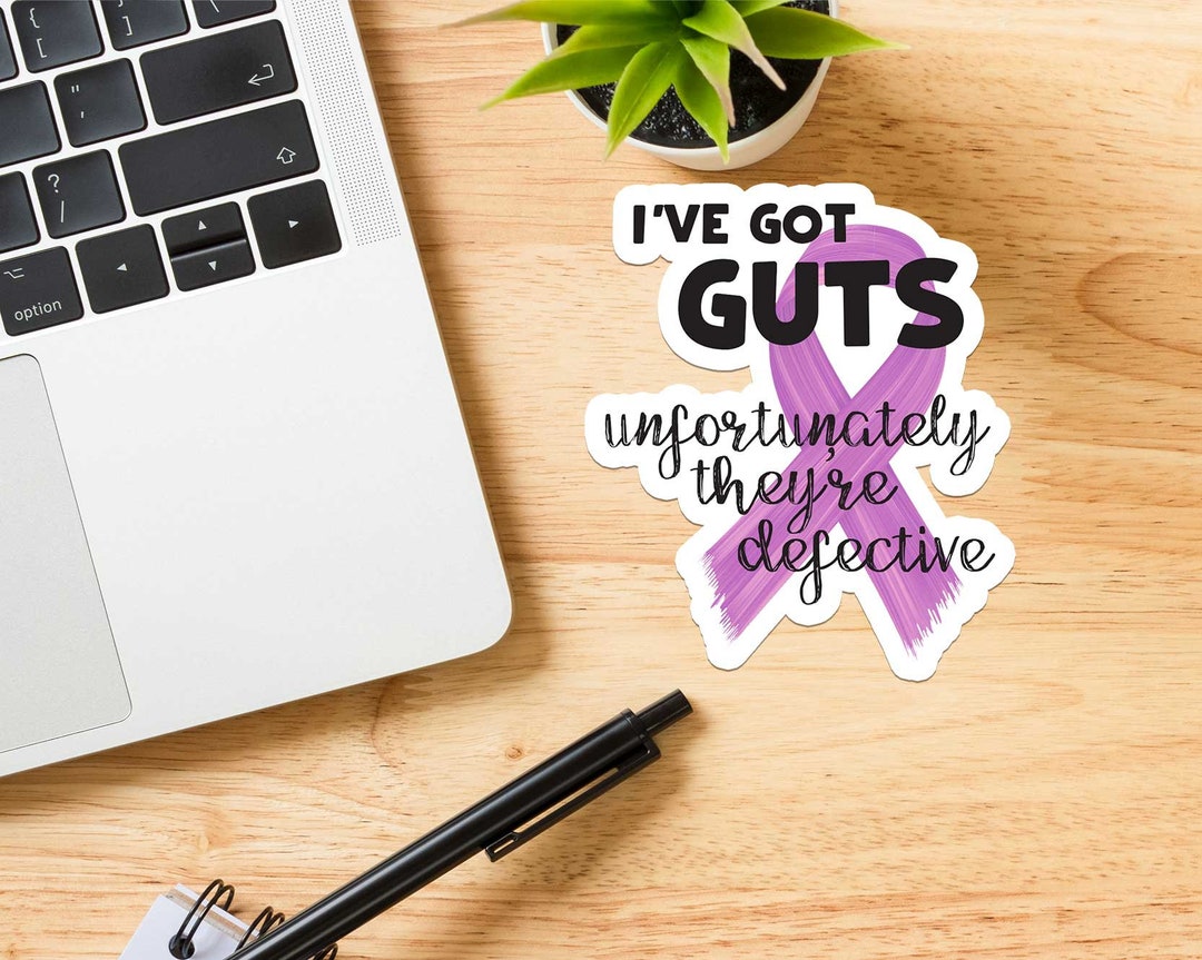 I've Got Guts Sticker - Etsy