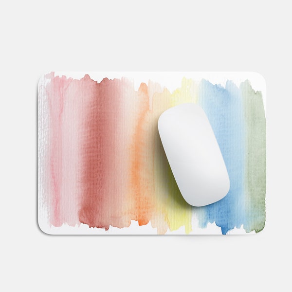 Rainbow Mousepad - Etsy