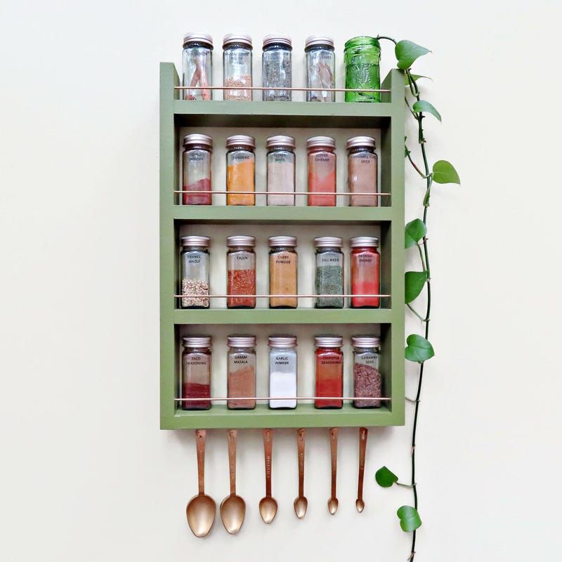 Door Spice Rack - Etsy