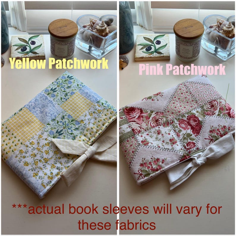 Bow Book Sleeve - Etsy