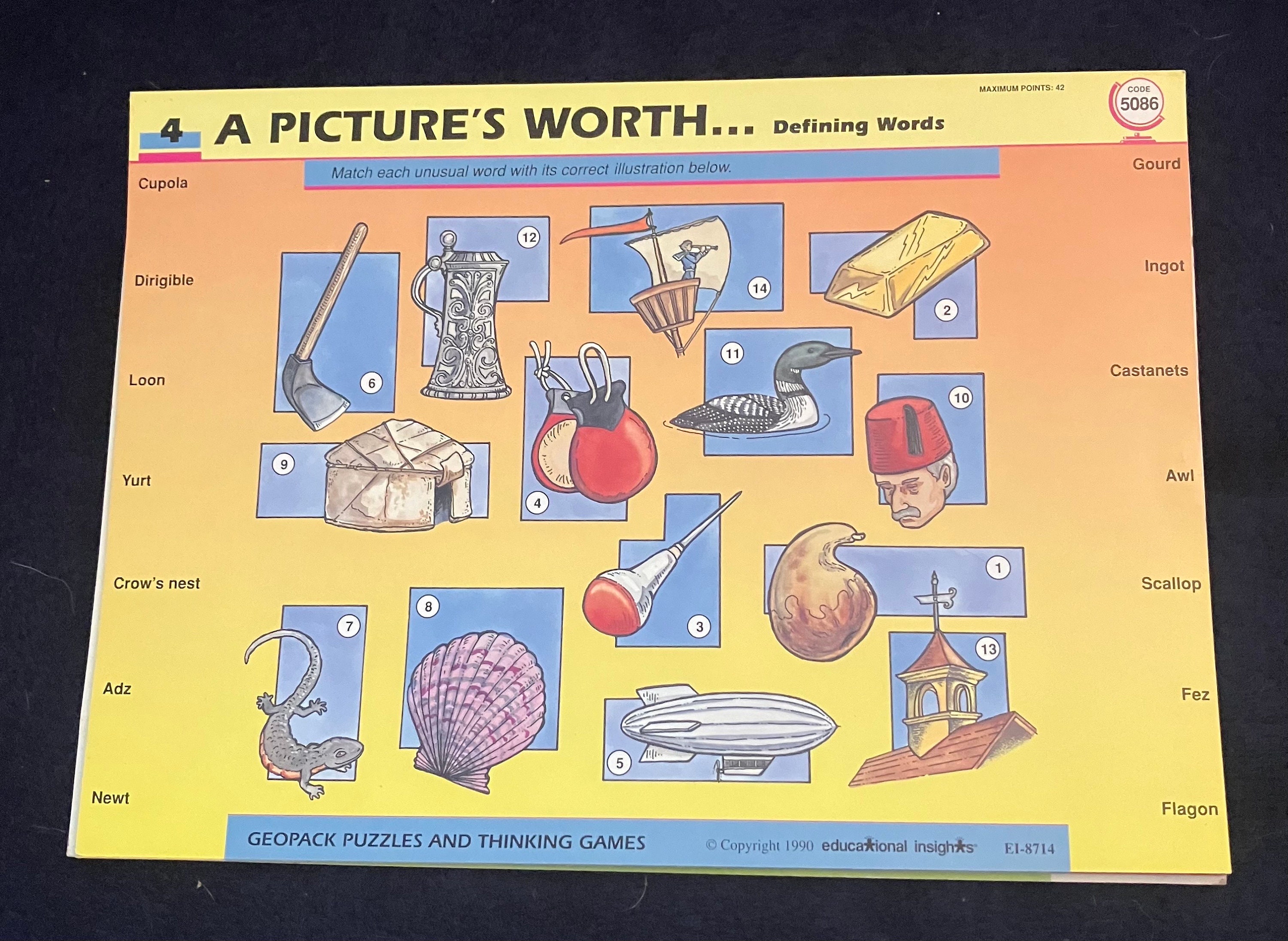 Geosafari Electronic Learning Game Puzzles and Thinking Games Cards - Etsy