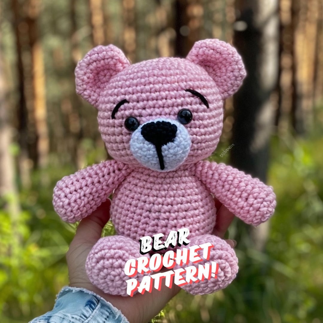 Teddy Bear Crochet Pattern - Crochet Pattern for Teddy Bear, Crochet ...