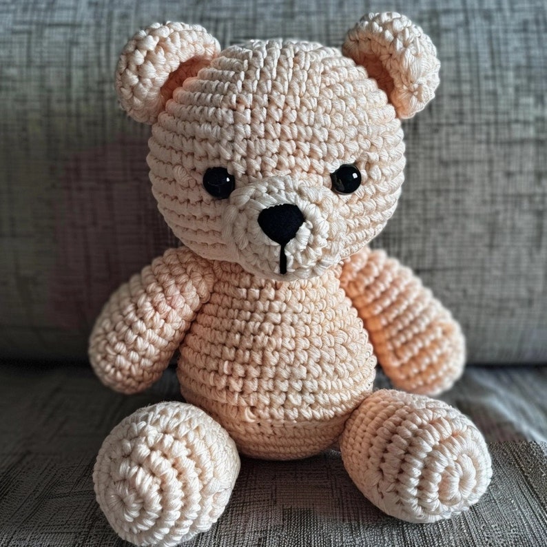 Crochet Pattern for Bear Bear Crochet Pattern, Crochet Bear Pattern ...
