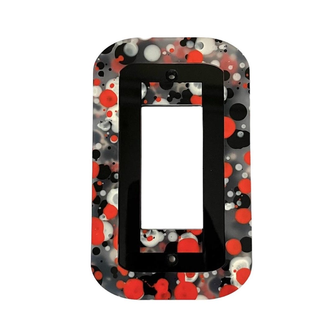 Custom Acrylic Light Switch Plate, Rectangle Outlet Cover - Etsy