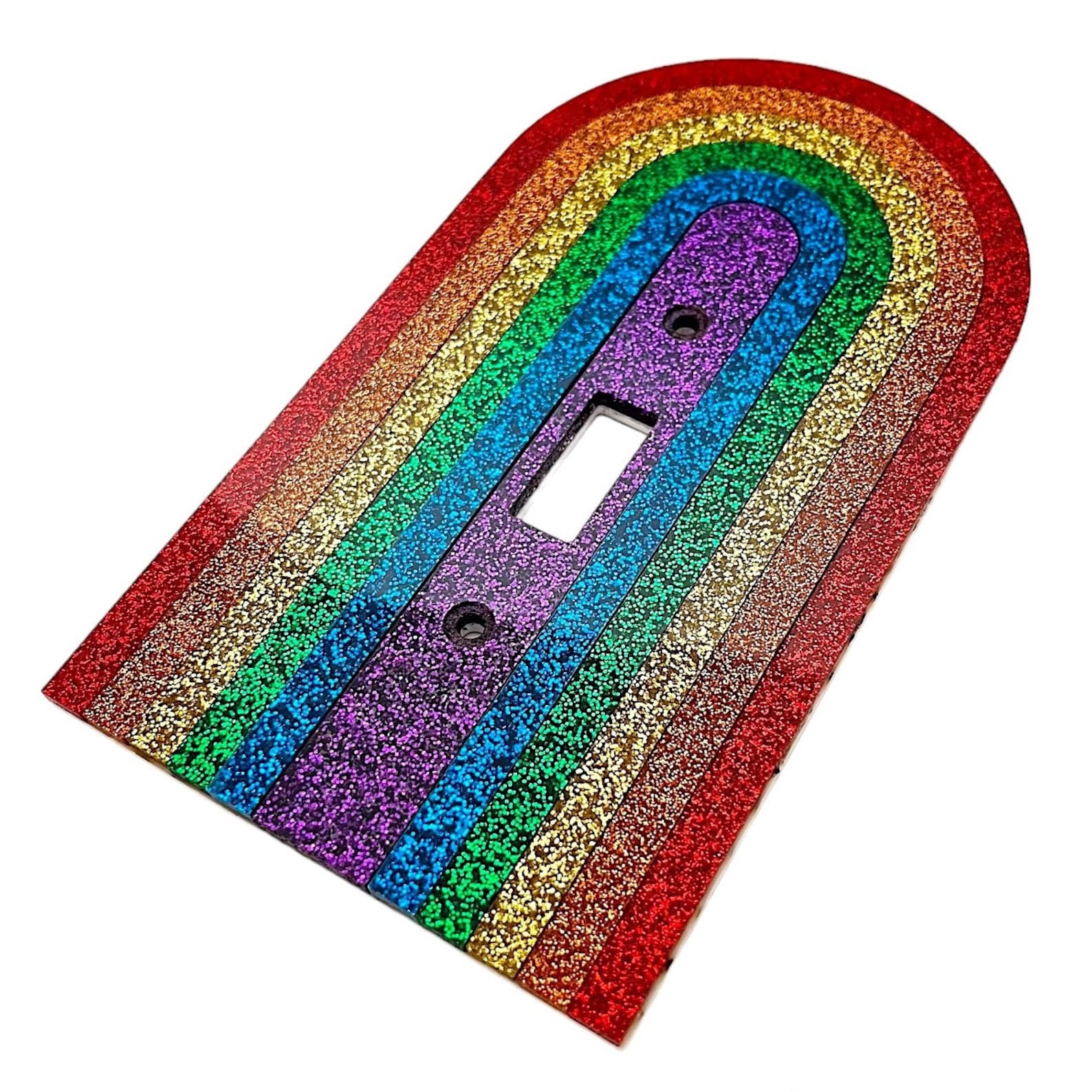 Rainbow Light Switch Plate, Free Shipping - Etsy