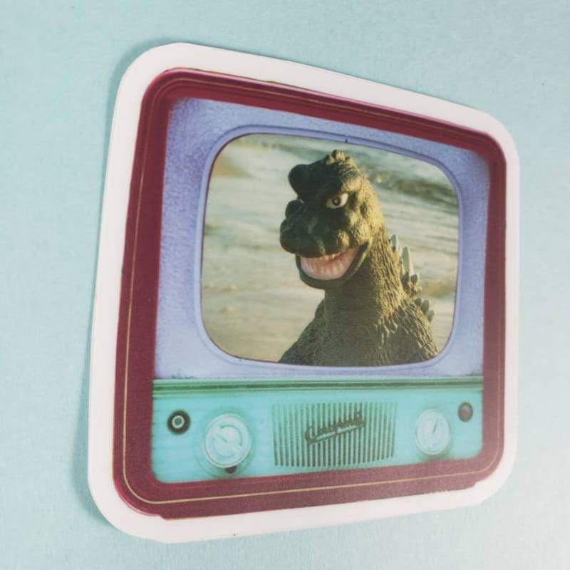 Godzilla Bumper Stickers - Etsy