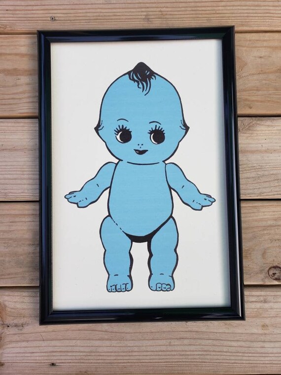 Kewpie Doll Art Print Poster Retro Home Decor Pop Art | Etsy
