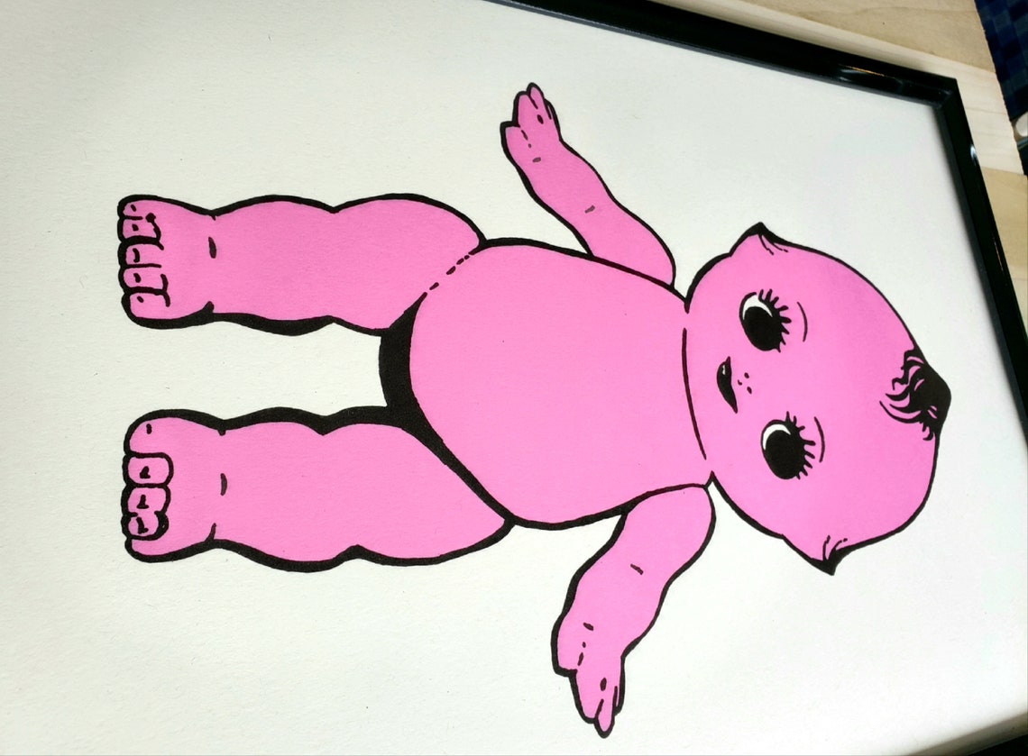 Kewpie Doll Art Print Poster Retro Home Decor Pop Art - Etsy