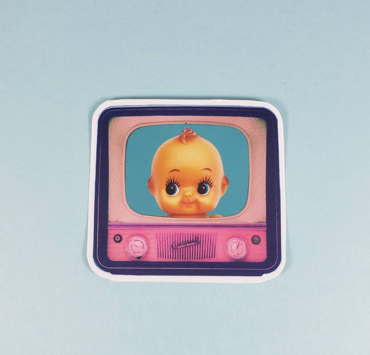 Kewpie Doll Kewpie Sticker Vintage Television TV Vintage | Etsy