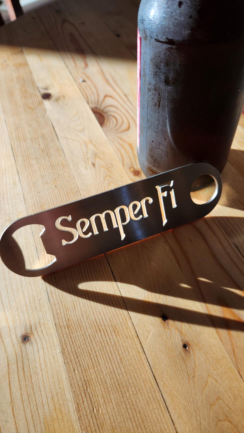 Semper Fi - US Marines Officially Licensed Bottle Opener - Etsy