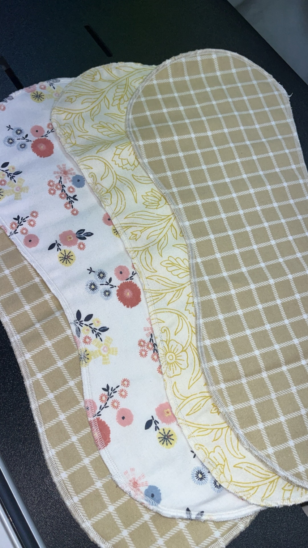 Baby Burp Cloth 4 Pack - Etsy