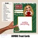 21 Jumbo Christmas Card Bundle, Printable Candy Snack Gift Card, DIY ...
