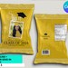 Editable Gold Graduation Chip Bag Label, Printable Grad Chip Bag ...