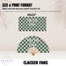 Printable Church Clacker Fan Boots on the Ground Where Dem Fans at ...
