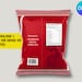 Editable Crimson & Cream Delta Chip Bag Wrapper, Printable DST Chip Bag ...