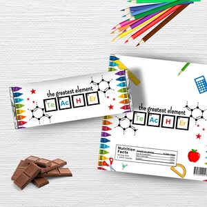 Editable Back to School Chocolate Bar Label, Printable Teacher Candy ...