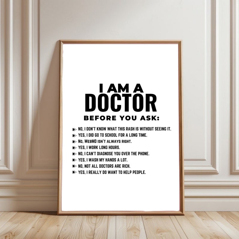 Doctor Office Wall Decor - Etsy