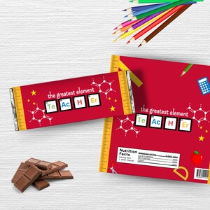 Editable Back to School Chocolate Bar Label, Printable Teacher Candy ...