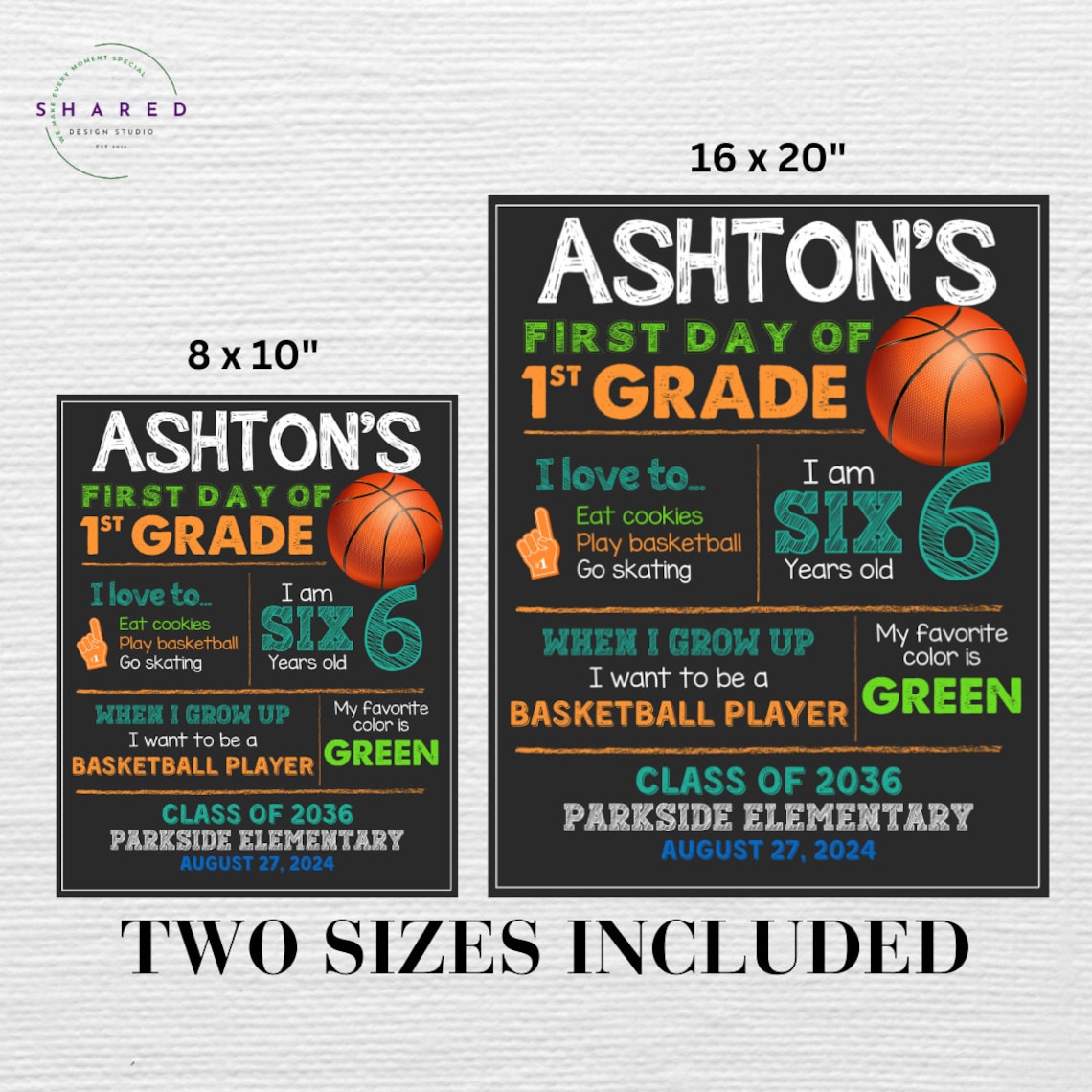 Editable First Day of School Sign, Printable Chalkboard Back to School ...