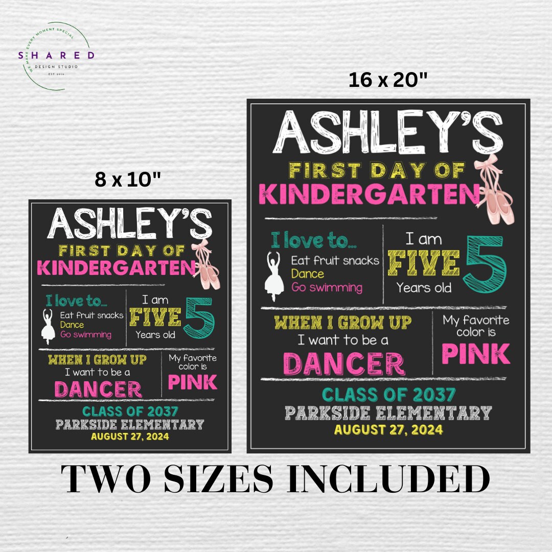 Editable First Day of School Sign, Printable Back to School Sign ...