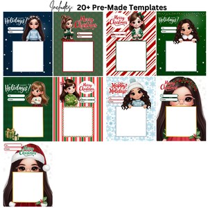 21 Jumbo Christmas Card Bundle, Printable Candy Snack Gift Card, DIY ...