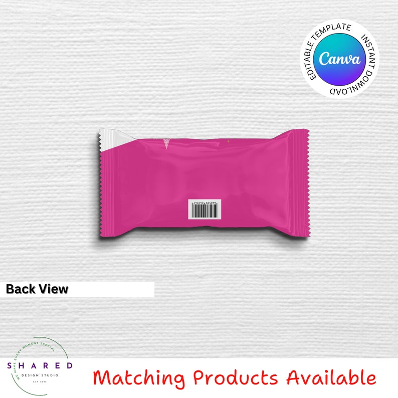 Editable Birthday Party Printable Rice Krispy Treat Label Pink & White ...