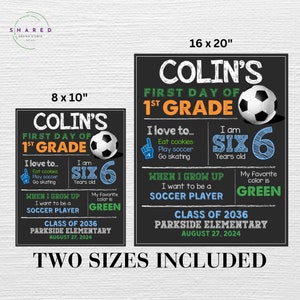 Editable First Day of School Sign, Printable Back to School Sign ...