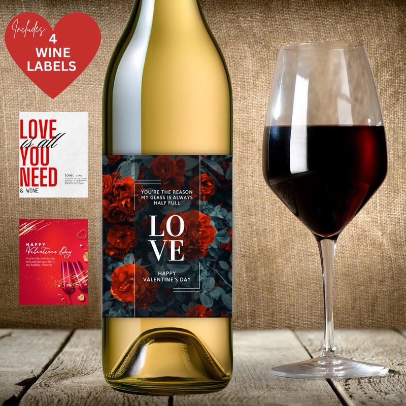 Love Wine Bottles - Etsy