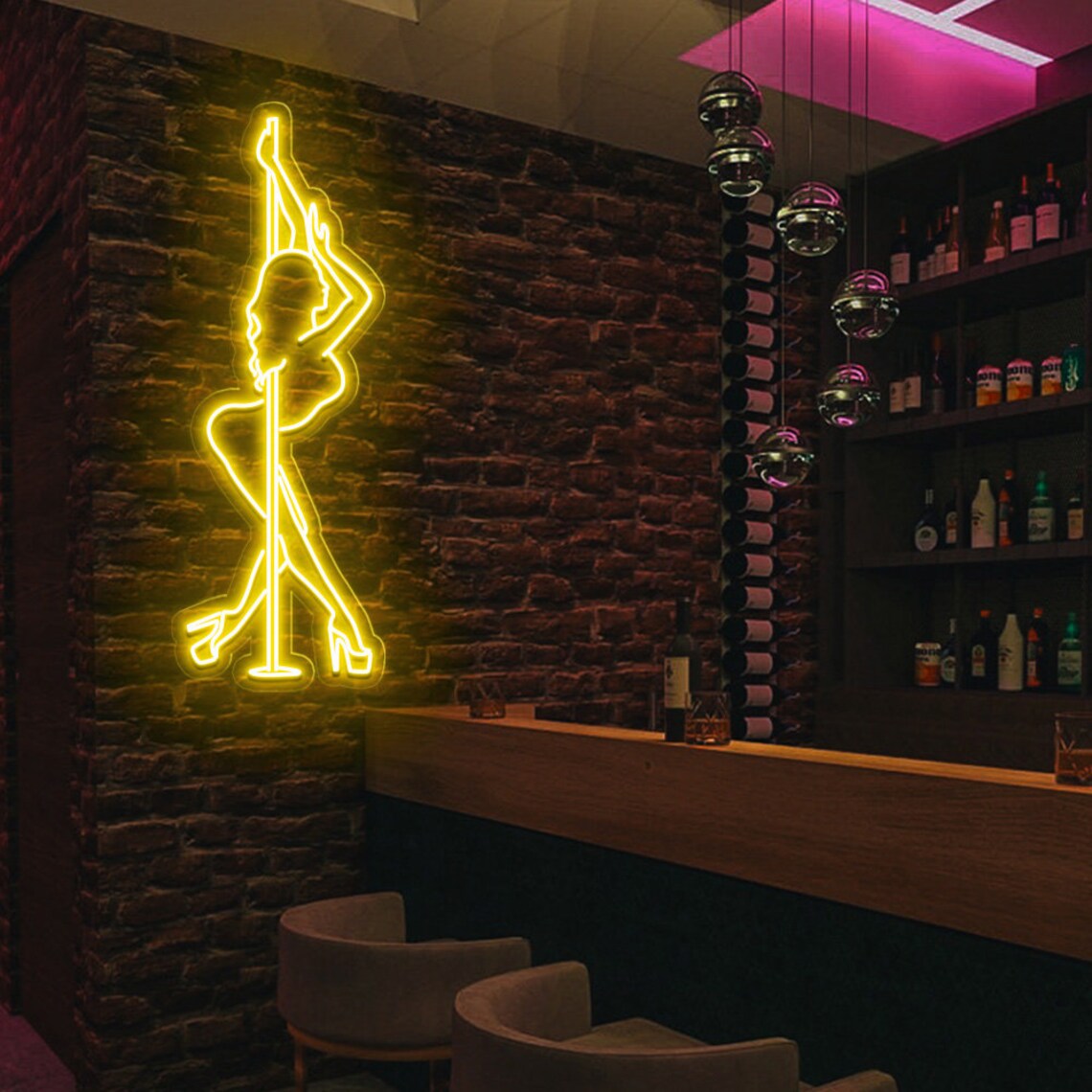 Body Goal Neon Sign,pole Dancing,yoga Room Neon Sign,beauty Room Sign ...