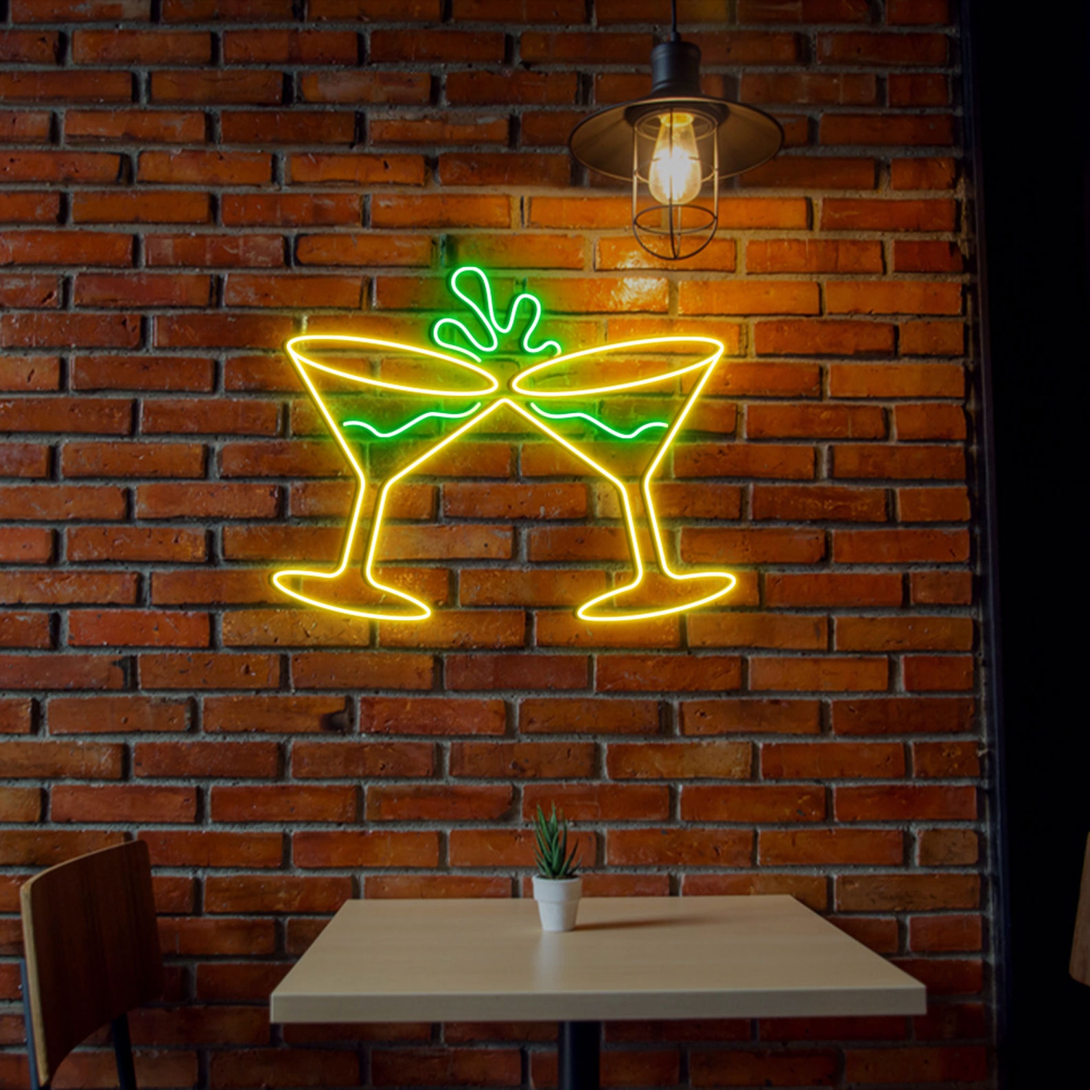 Martini LED Neon Sign, Martini Glass Neon Sign,pub Decoration,bar ...